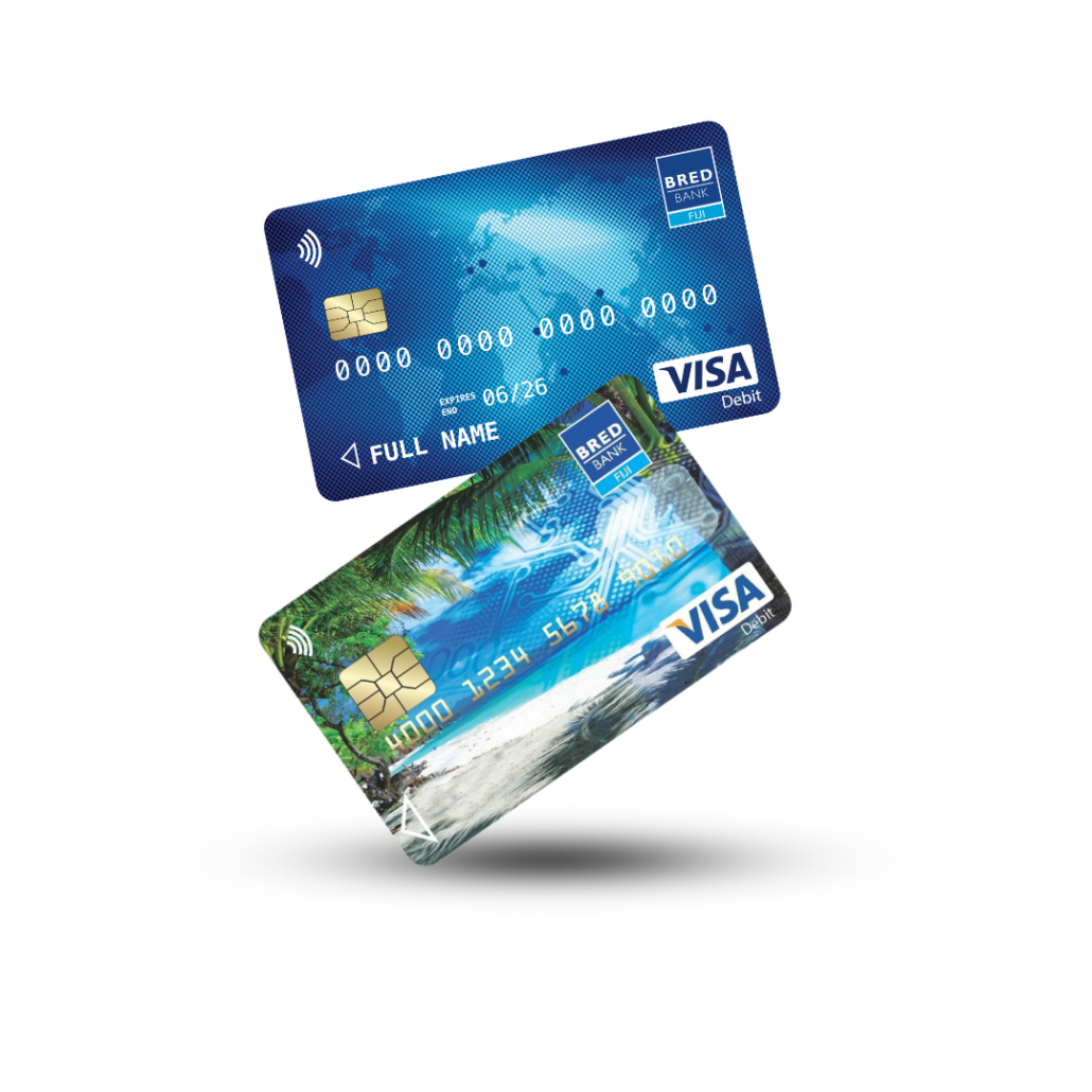 VISA Card Mock | BRED Bank (Fiji) Pte Limited